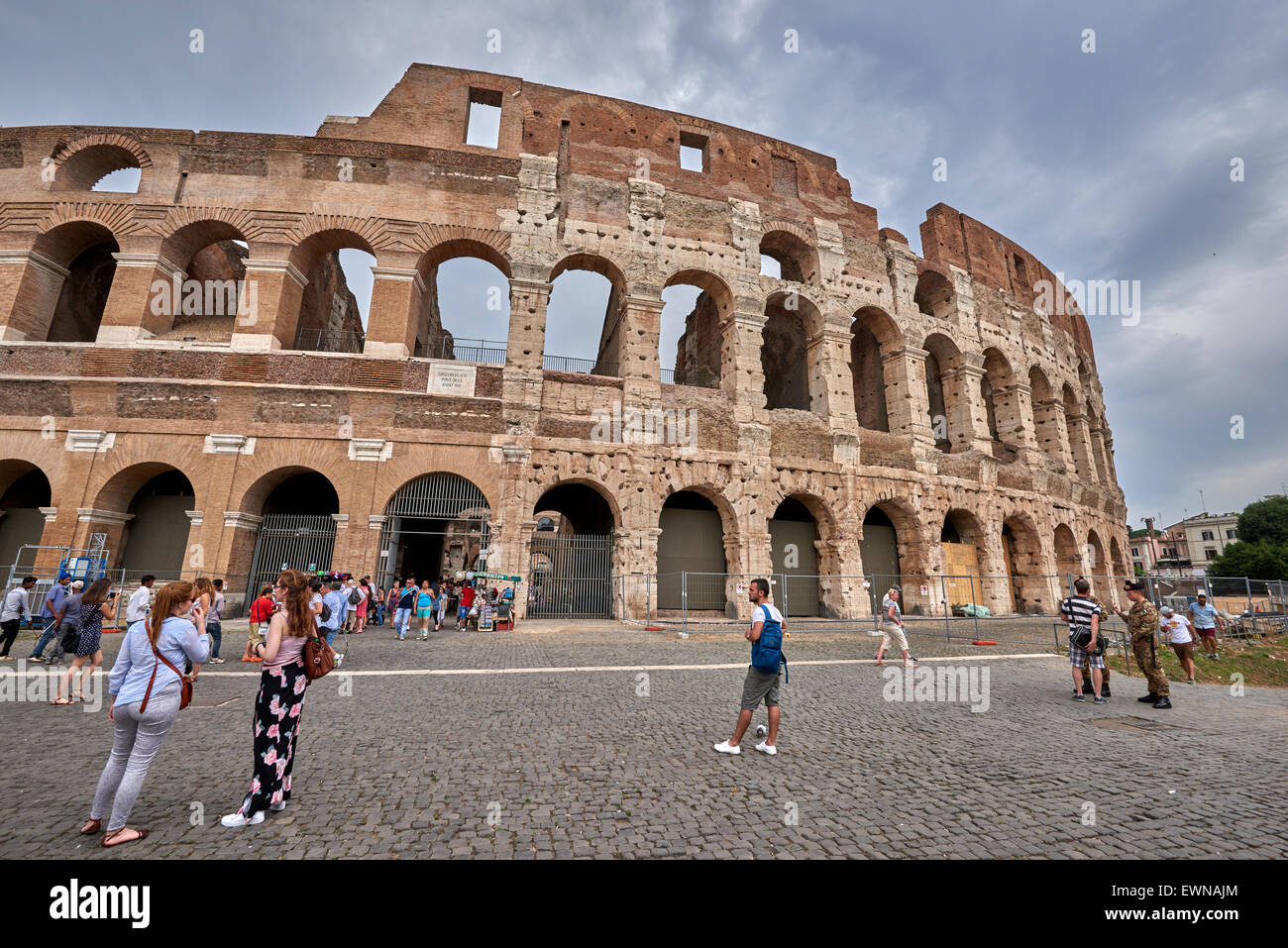 The Colosseum or Coliseum, is an elliptical amphitheatre in the centre ...
