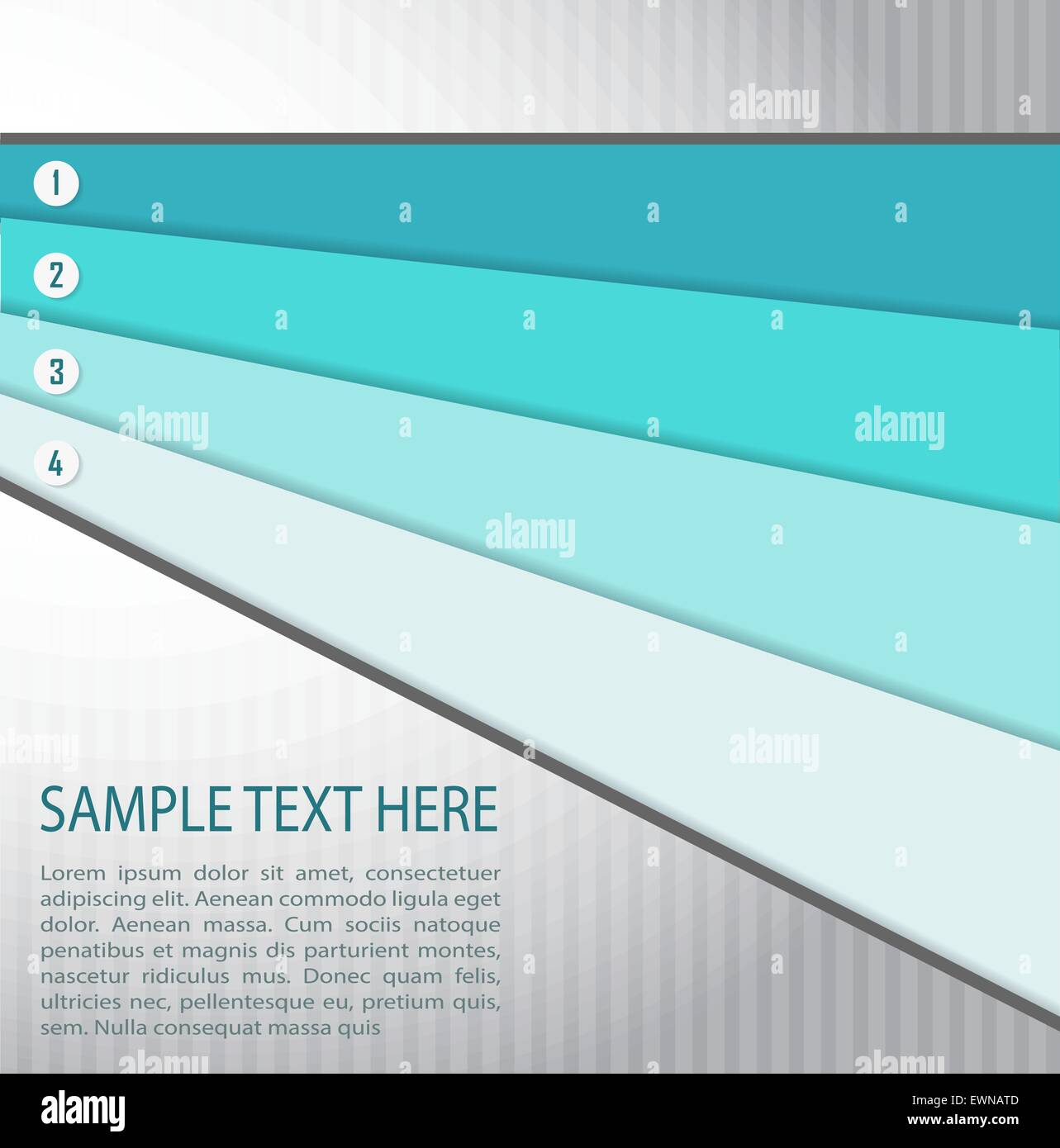 Abstract background with blue banners. Vector illustration Stock Vector ...