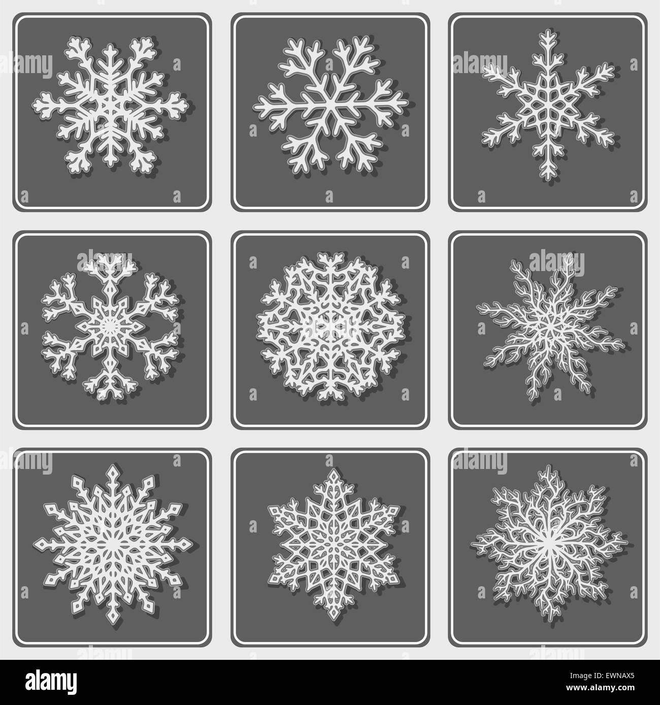 Weather sticker vector vectors Black and White Stock Photos & Images ...