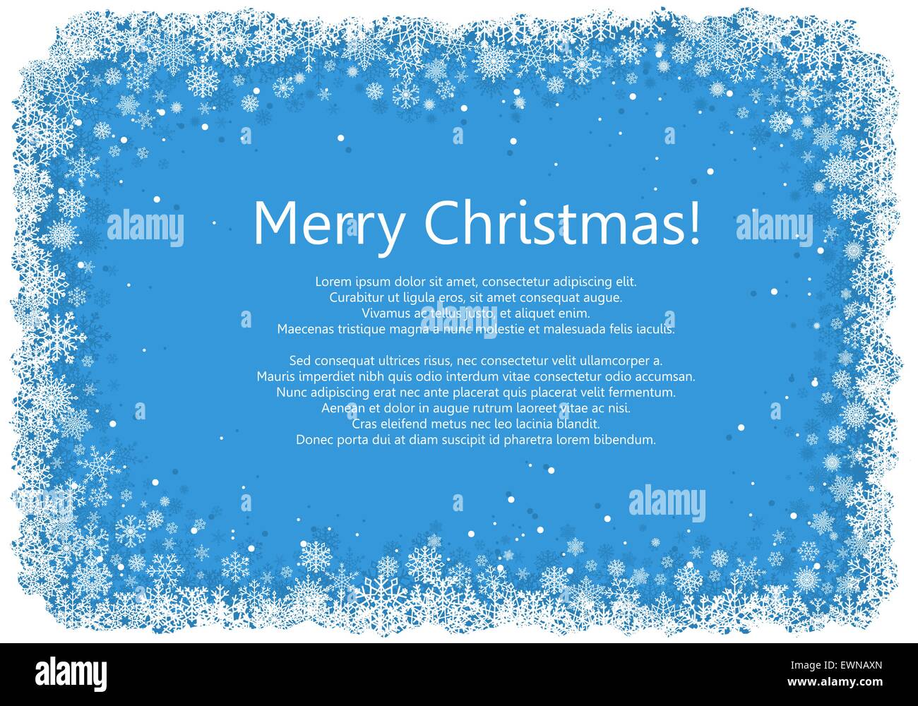 Vector snowflakes hi-res stock photography and images - Alamy