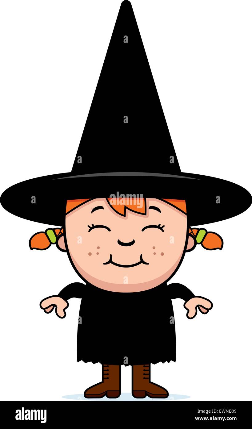Cartoon witch hi-res stock photography and images - Alamy