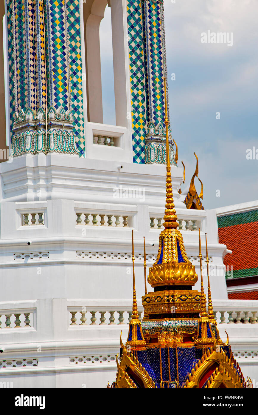 thailand asia in bangkok rain temple abstract cross colors roof wat ...