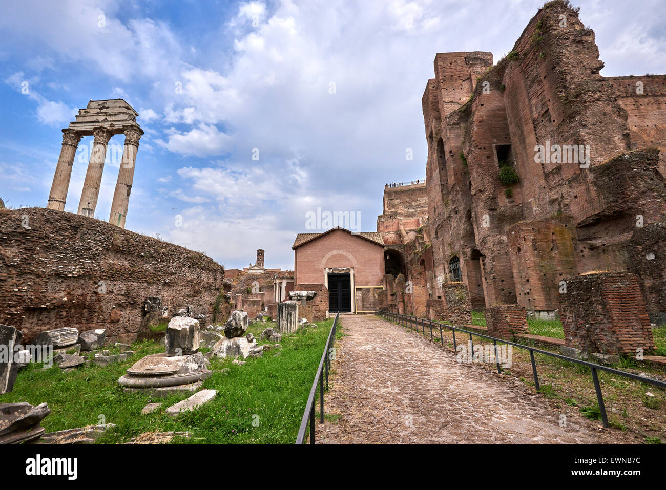 The Roman Forum is a rectangular forum at the center of the city of ...
