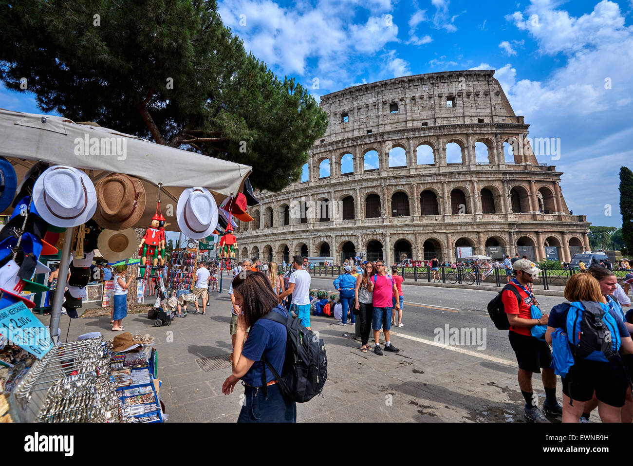 The Colosseum or Coliseum, is an elliptical amphitheatre in the centre ...