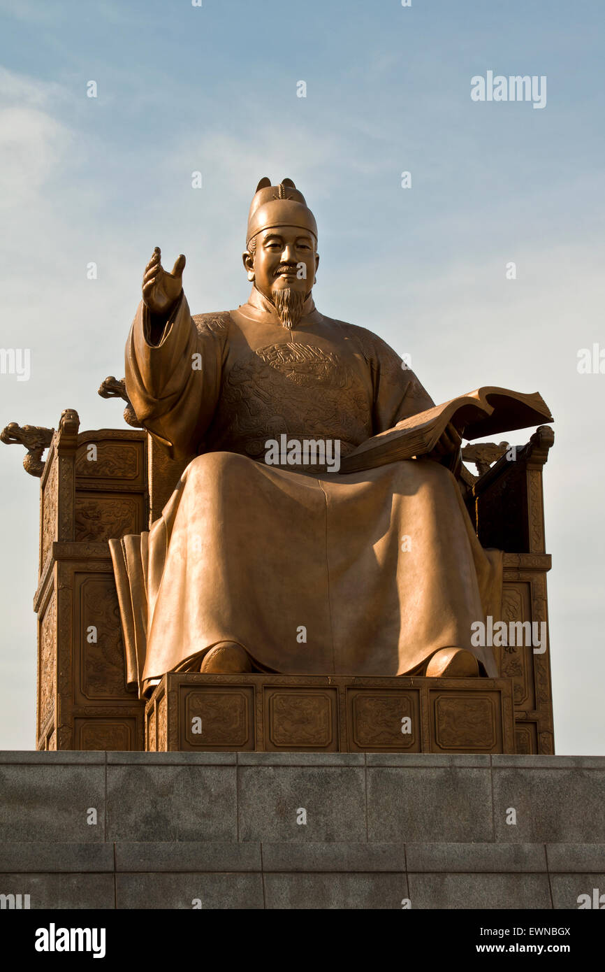King Sejong The Great High Resolution Stock Photography and Images - Alamy