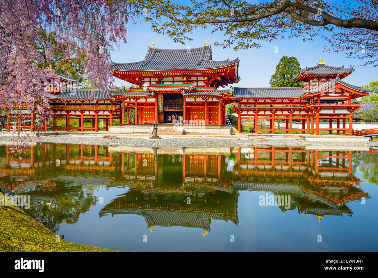 Kyoto, Japan at Byodo-in Temple Stock Photo - Alamy
