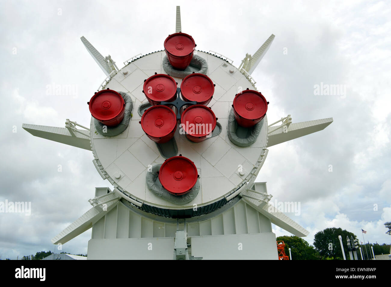 Mercury-Redstone rocket on display at Kennedy Space Centre Florida ...