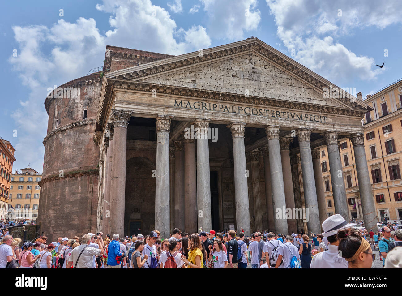 The Pantheon is a building in Rome, Italy, on the site of an earlier ...