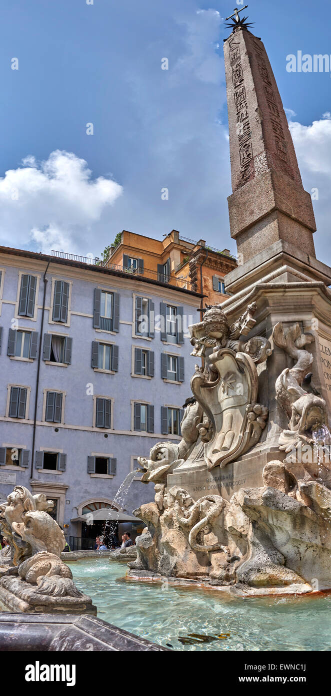 Pantheon building commissioned marcus agrippa hi-res stock photography ...