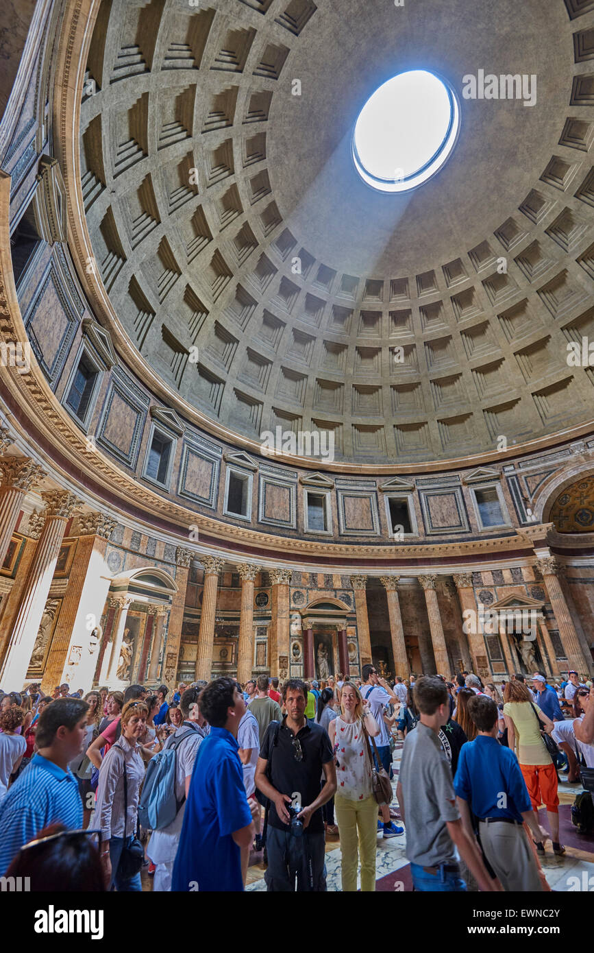 The Pantheon is a building in Rome, Italy, on the site of an earlier ...