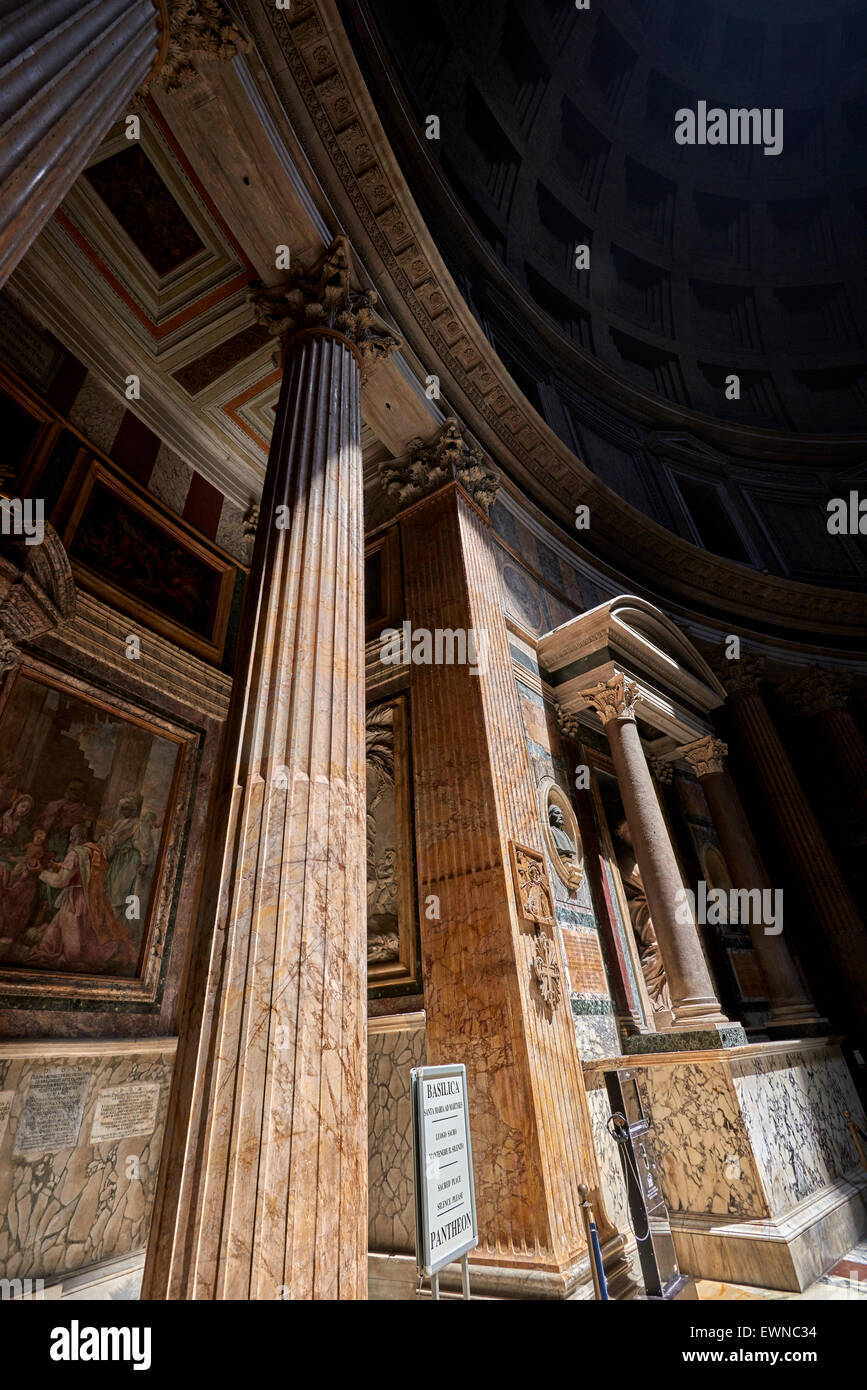 The Pantheon is a building in Rome, Italy, on the site of an earlier ...