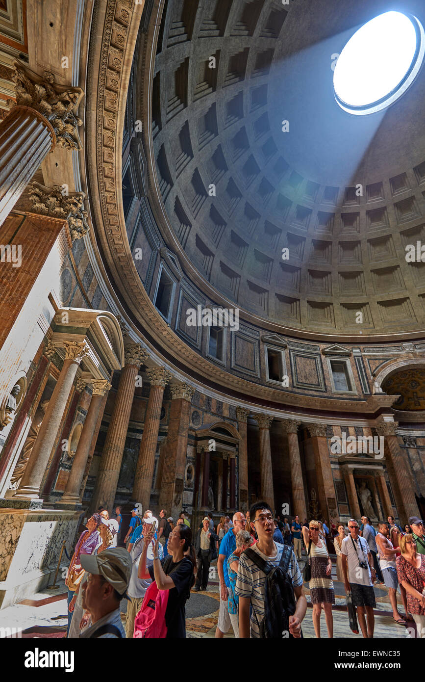 The Pantheon is a building in Rome, Italy, on the site of an earlier ...