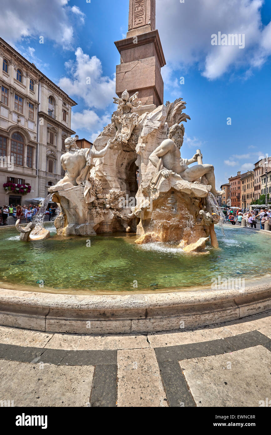 Piazza Navona is a piazza in Rome, Italy. It is built on the site of ...