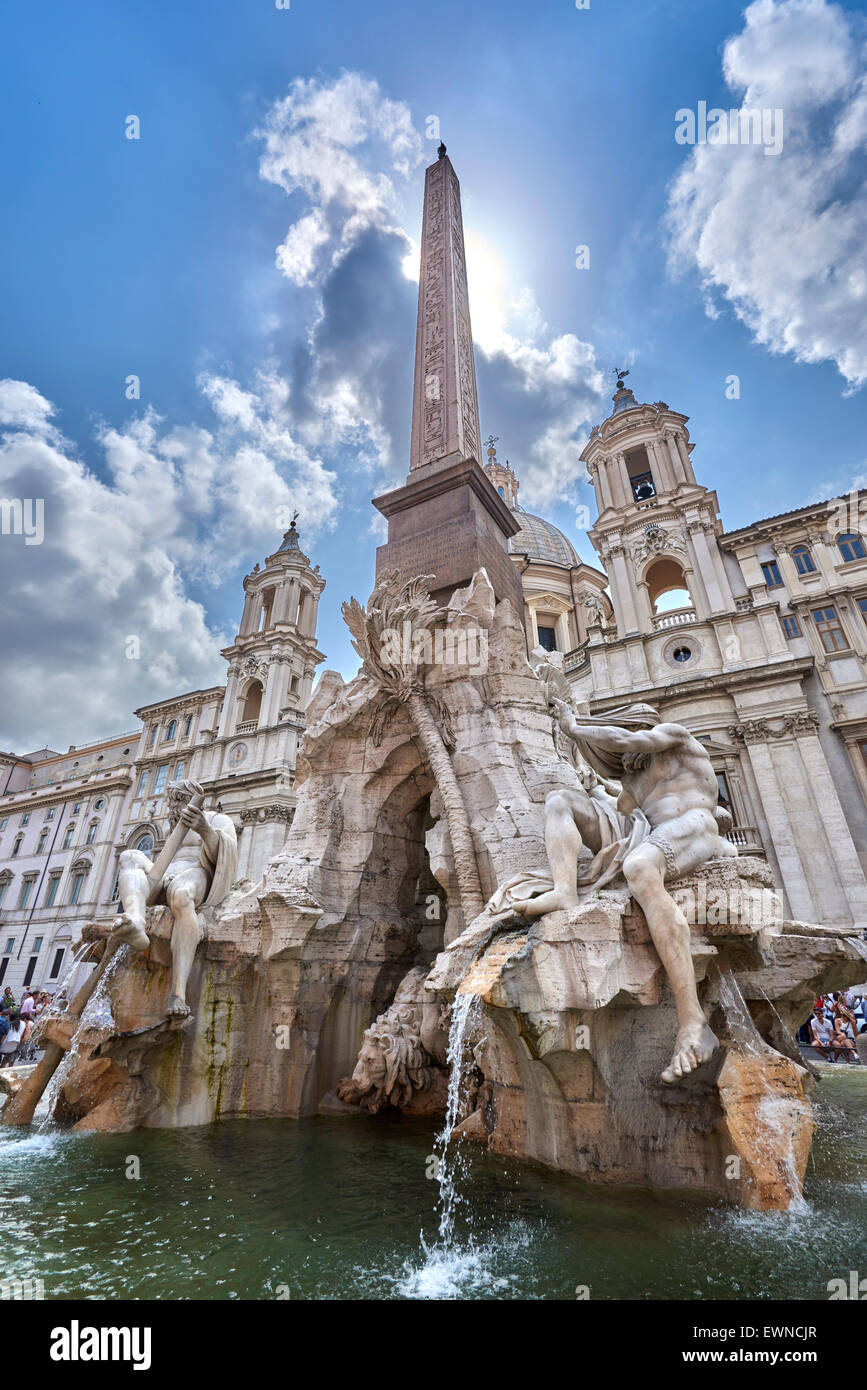 Piazza Navona is a piazza in Rome, Italy. It is built on the site of ...