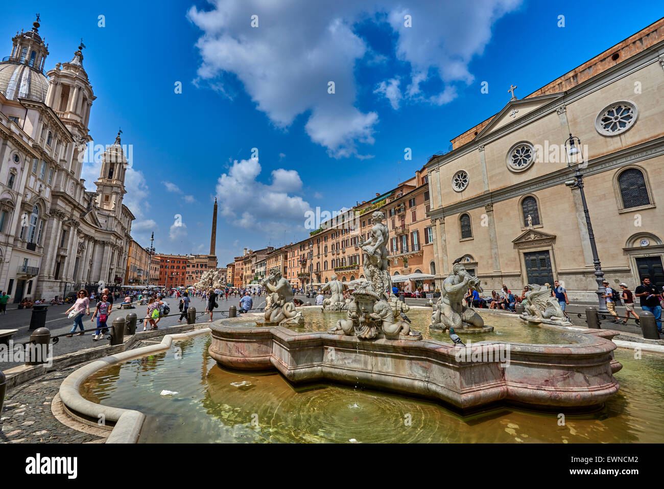 Piazza Navona is a piazza in Rome, Italy. It is built on the site of ...
