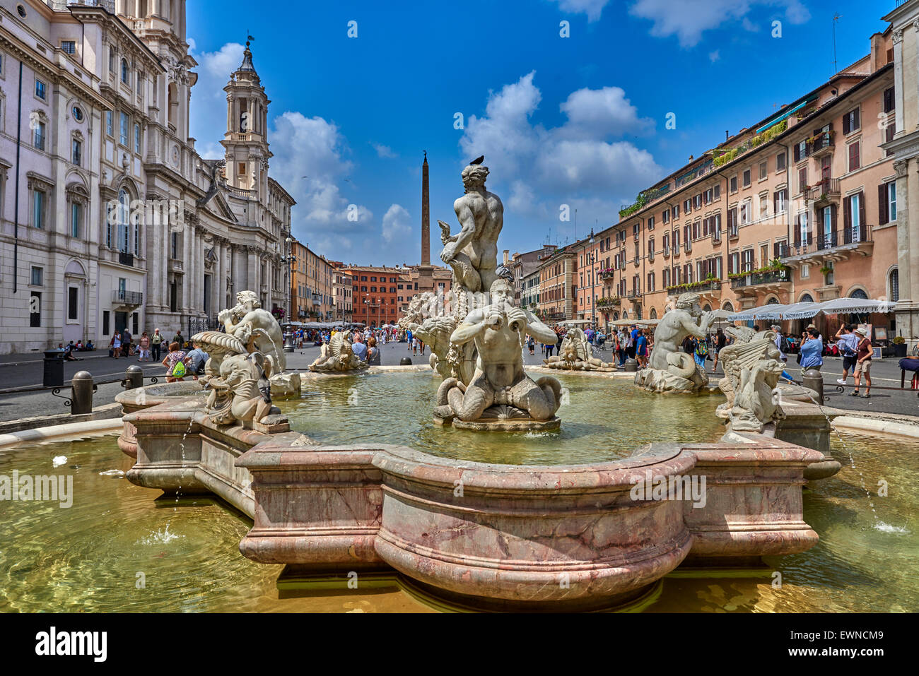 Piazza Navona is a piazza in Rome, Italy. It is built on the site of ...
