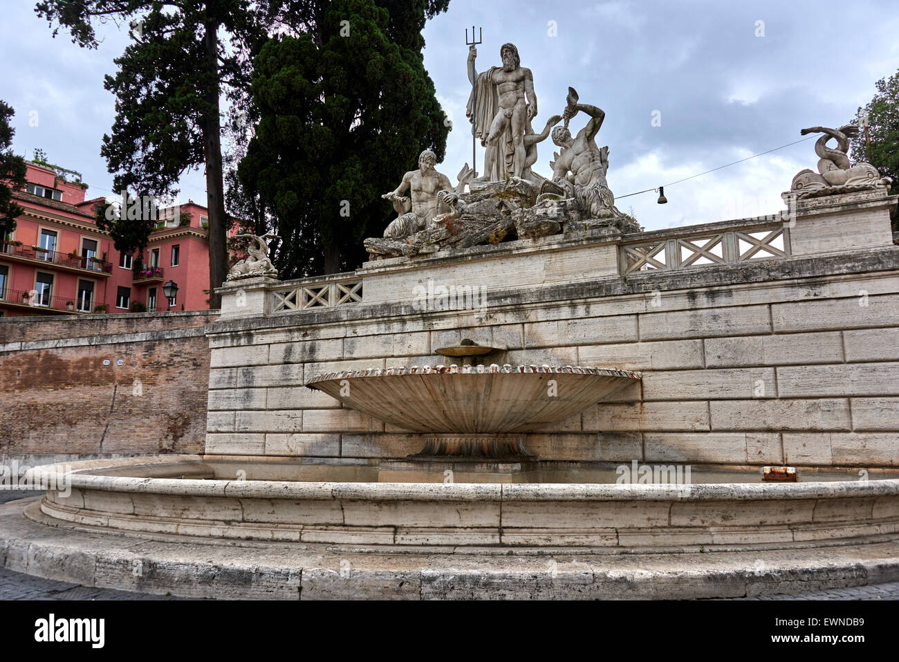 Piazza del Popolo is a large urban square in Rome. The name in modern ...