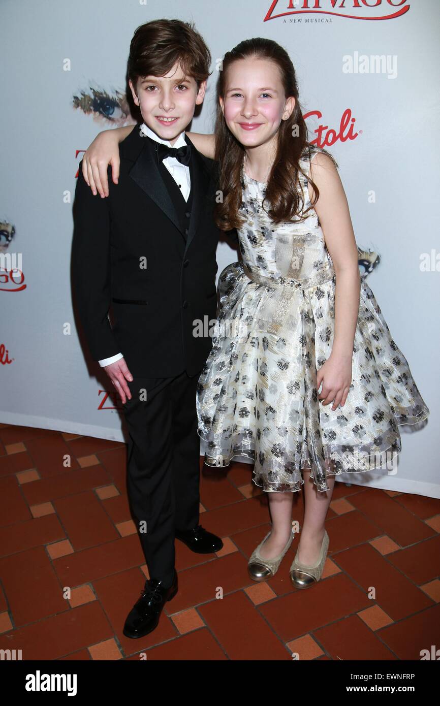Opening night after-party for 'Doctor Zhivago' at Rockefeller Center ...
