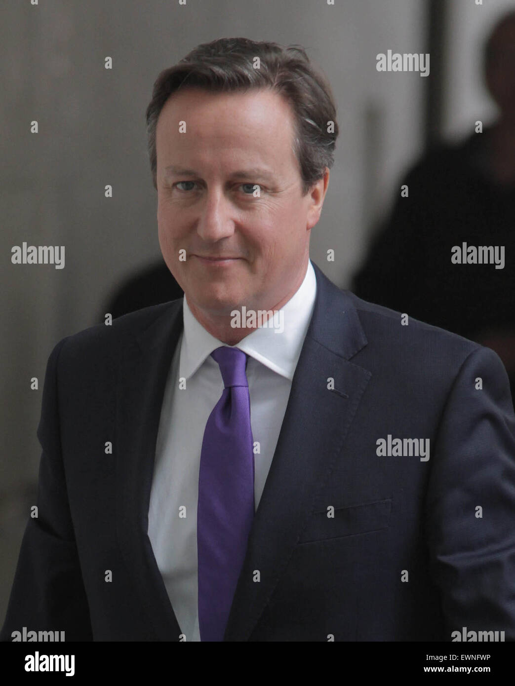 David Cameron arriving at BBC studios Featuring: David Cameron Where ...