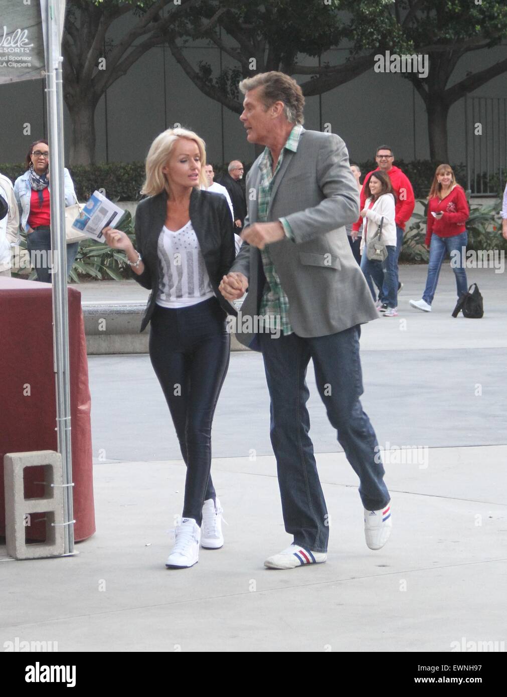 David Hasselhoff takes his Welsh girlfriend Hayley Roberts to the ...