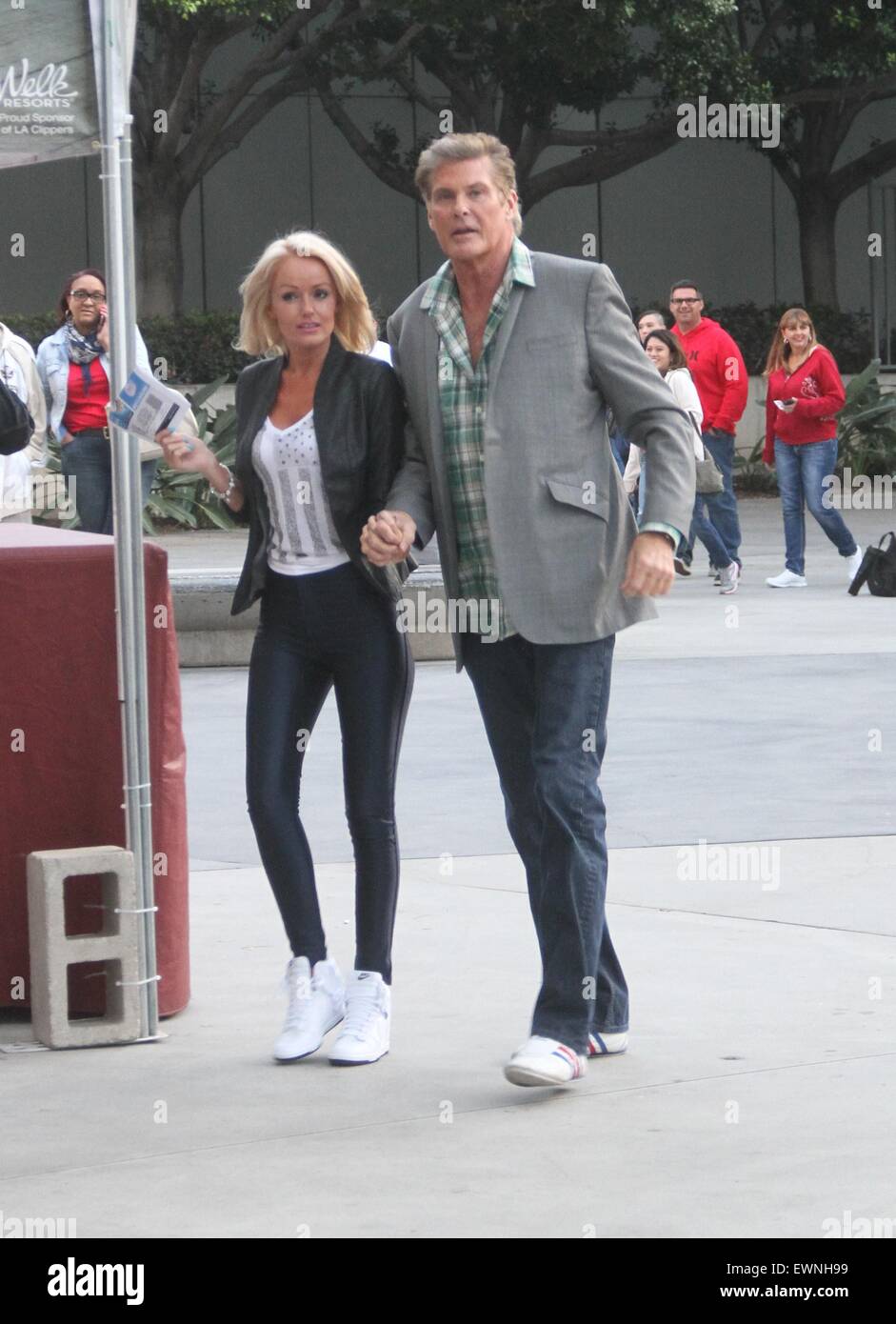 David Hasselhoff takes his Welsh girlfriend Hayley Roberts to the ...
