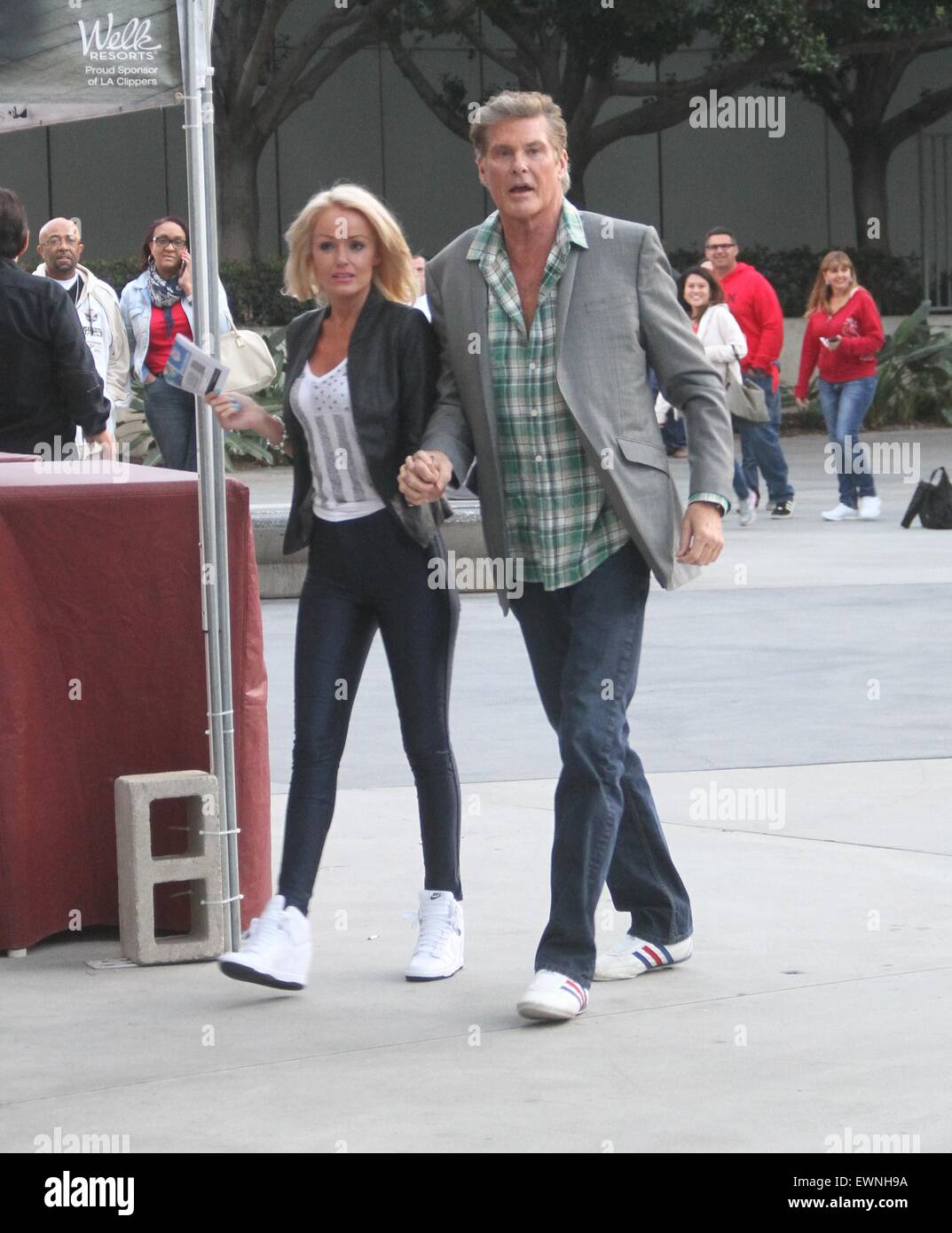 David Hasselhoff takes his Welsh girlfriend Hayley Roberts to the ...