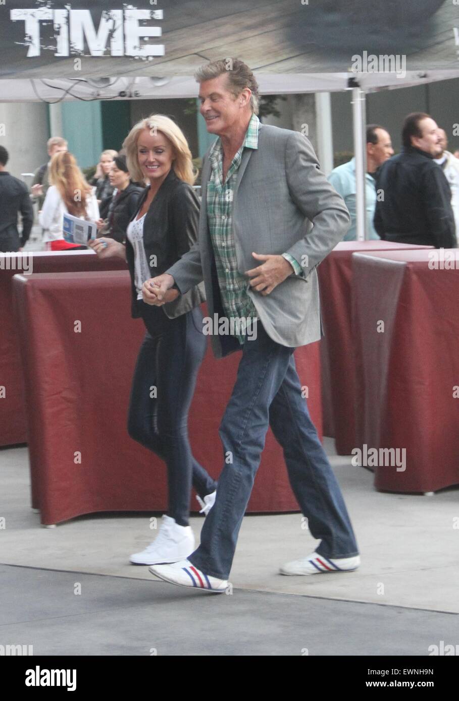 David Hasselhoff takes his Welsh girlfriend Hayley Roberts to the ...