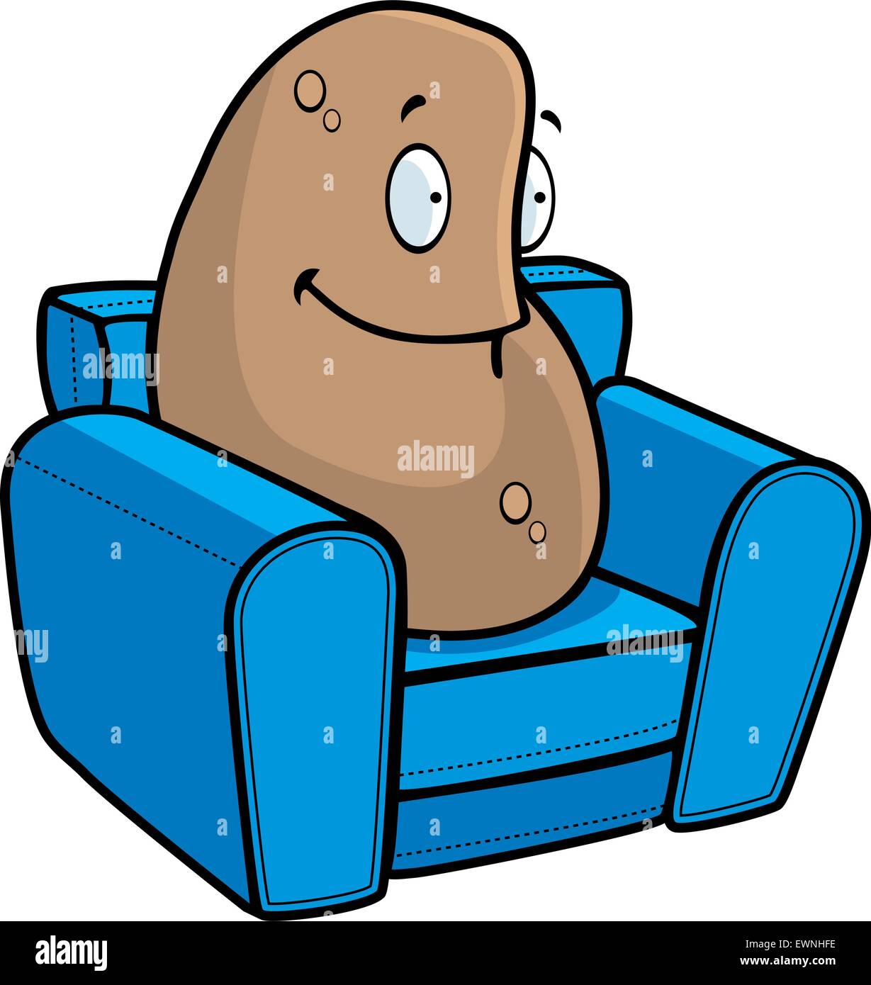 Couch Potato Cat Clipart