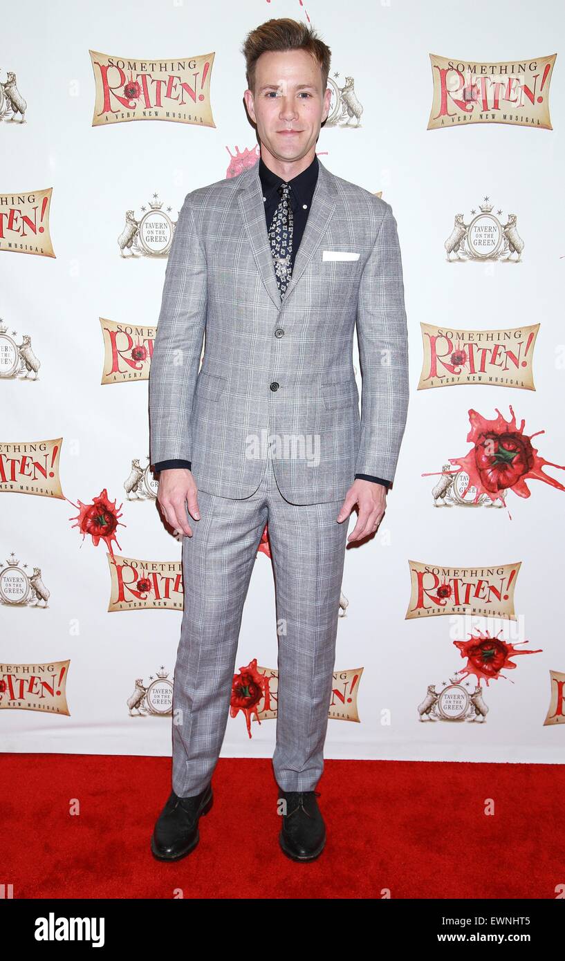 Opening night for 'Something Rotten' at the St. James Theatre ...