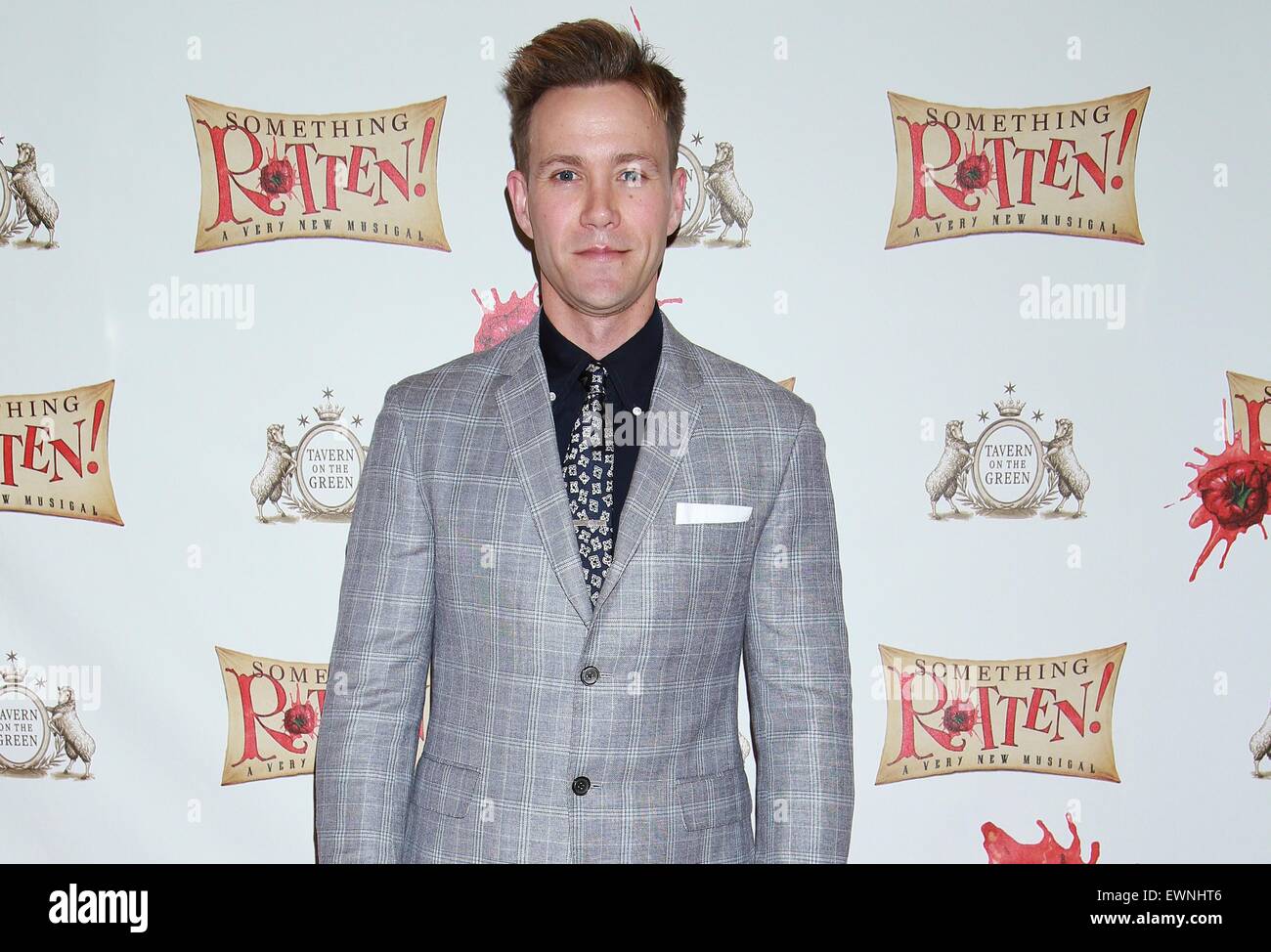 Opening night for 'Something Rotten' at the St. James Theatre ...