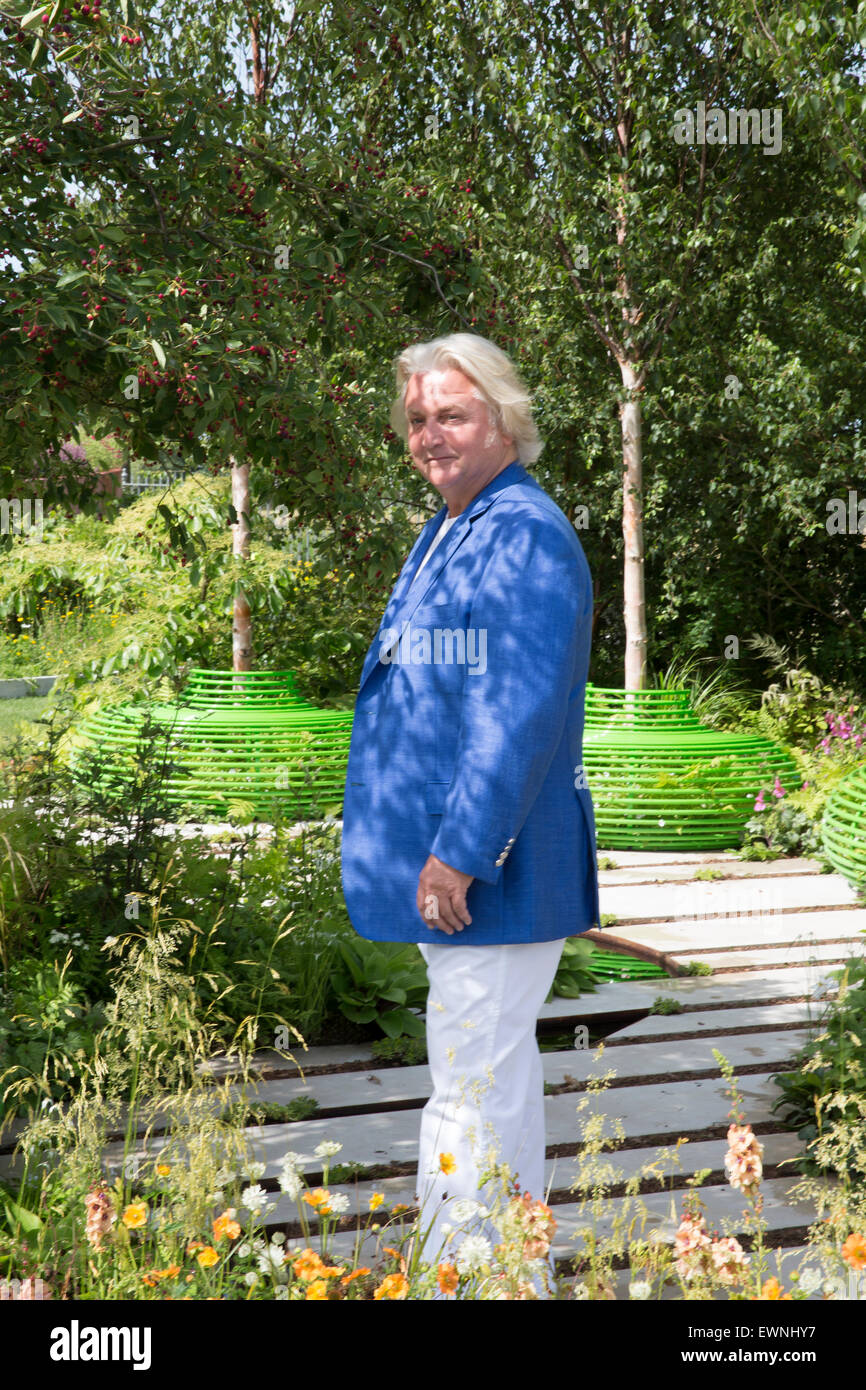 East Molesey, UK. 29th June, 2015. David Emmanuel attends Hampton Court ...