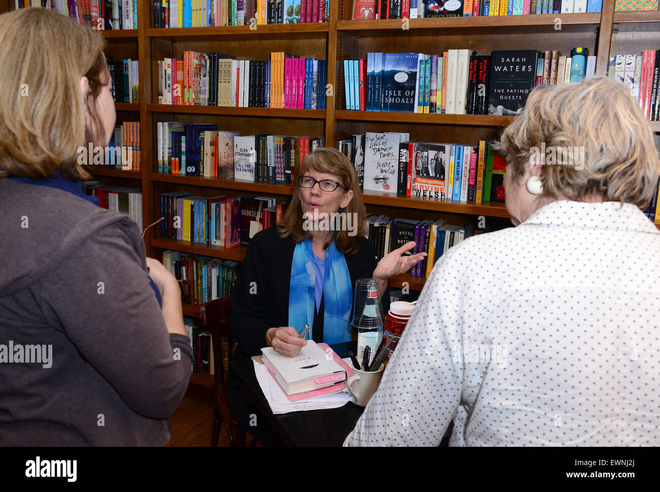 Cynthia Barnett meets fans and signs copies of her new book 'Rain: A ...