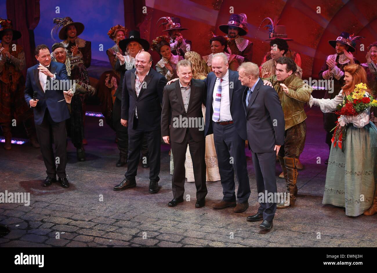Opening night for Something Rotten at the St. James Theatre - Curtain ...