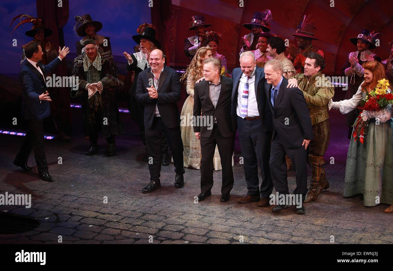 Opening night for Something Rotten at the St. James Theatre - Curtain ...