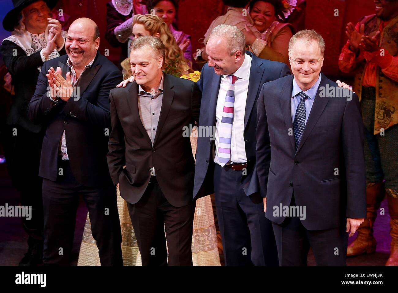 Opening night for Something Rotten at the St. James Theatre - Curtain ...