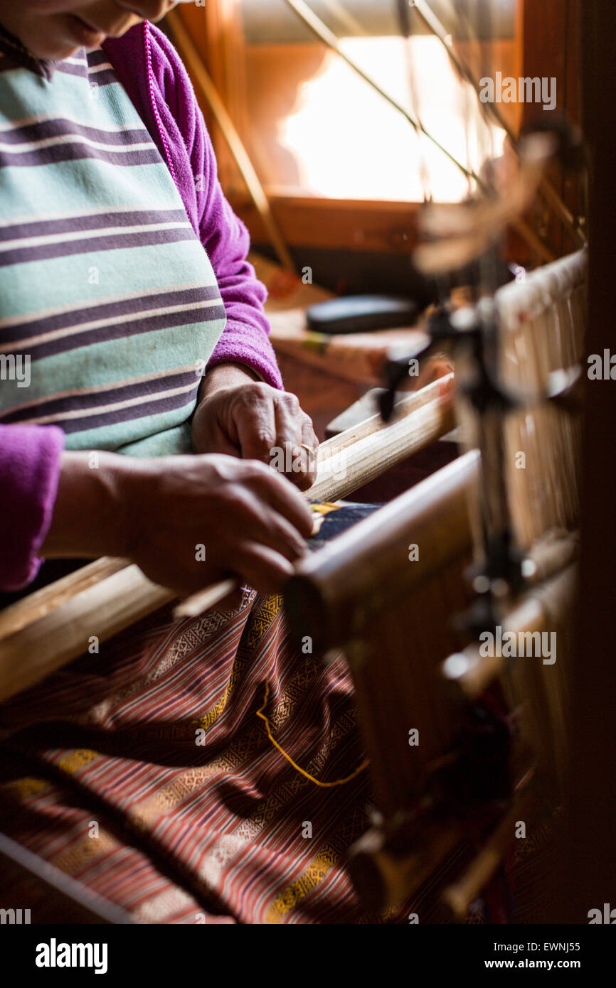Bumthang textiles of bhutan hi-res stock photography and images - Alamy
