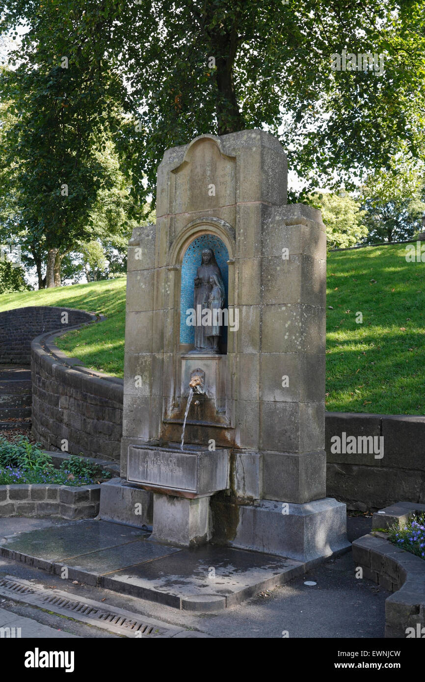 The spring at Buxton Water Source England Stock Photo - Alamy