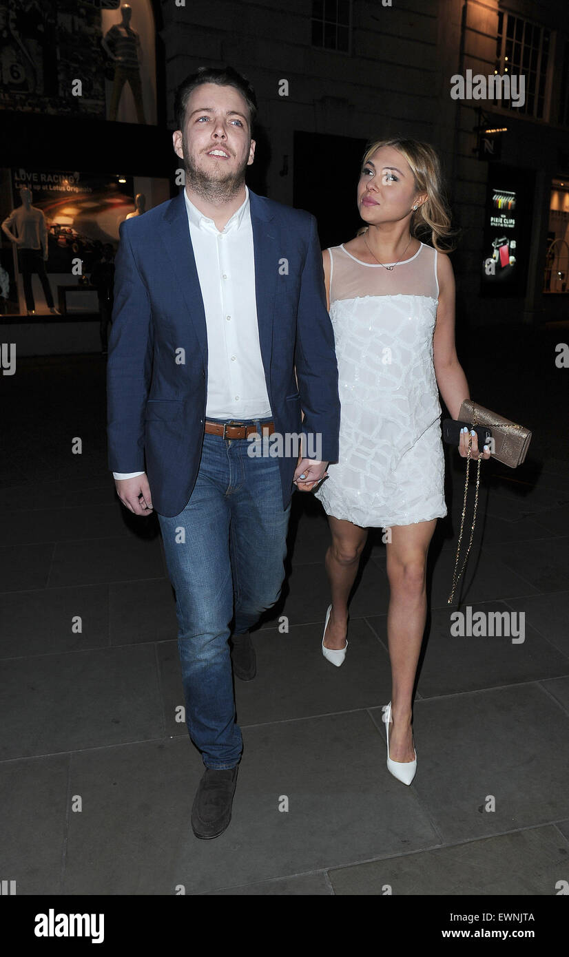 The Only Way Is Essex wrap party, held at Blanca Bar in Soho Featuring ...
