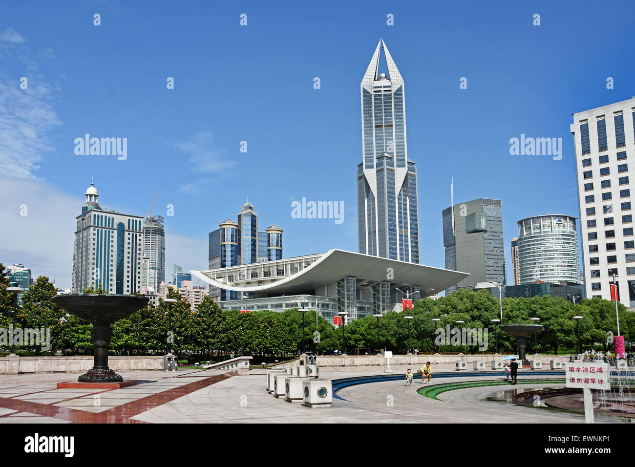 China shanghai peoples square shanghai High Resolution Stock ...