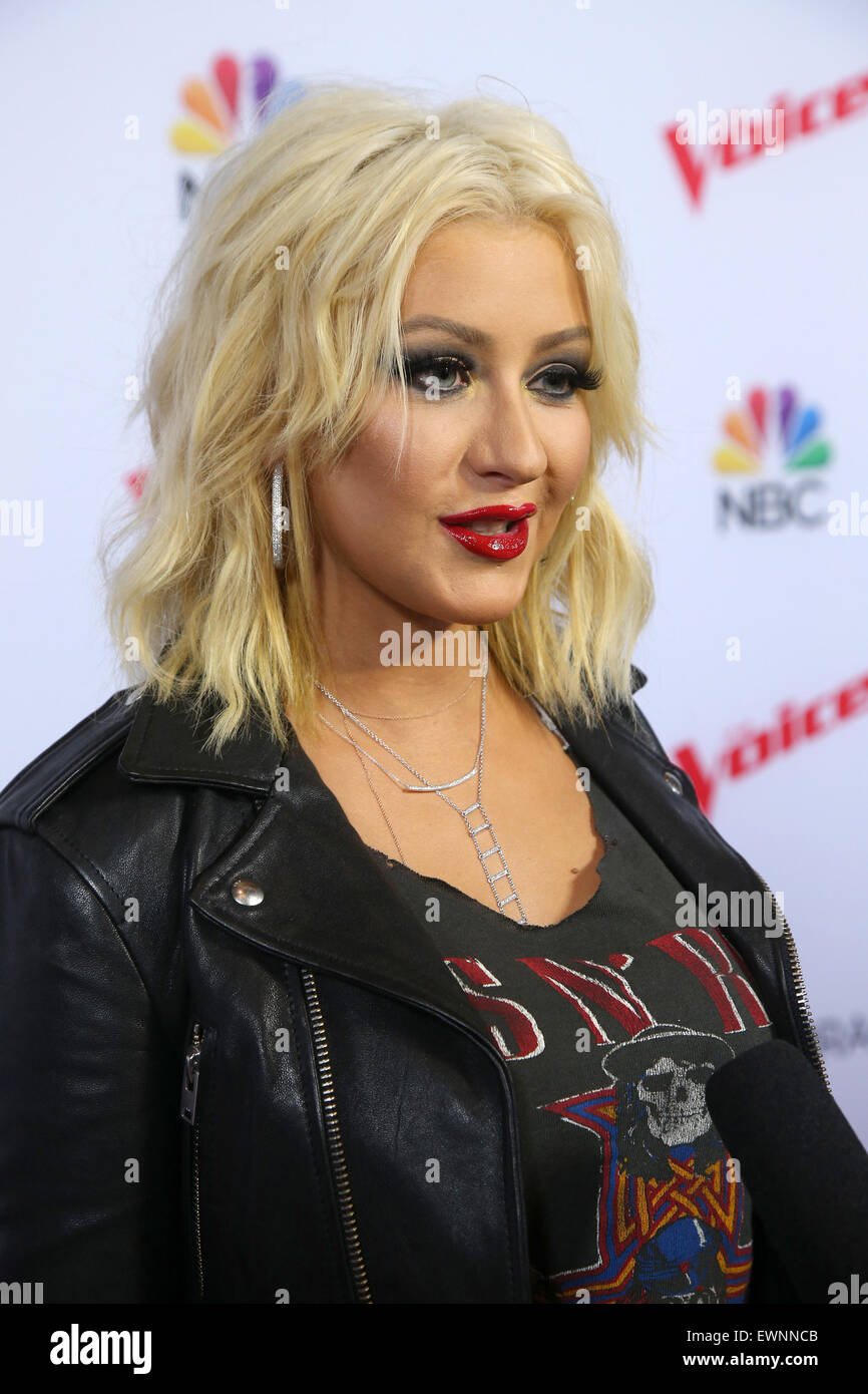 NBC's 'The Voice' Season 8 at Pacific Design Center - Red Carpet ...