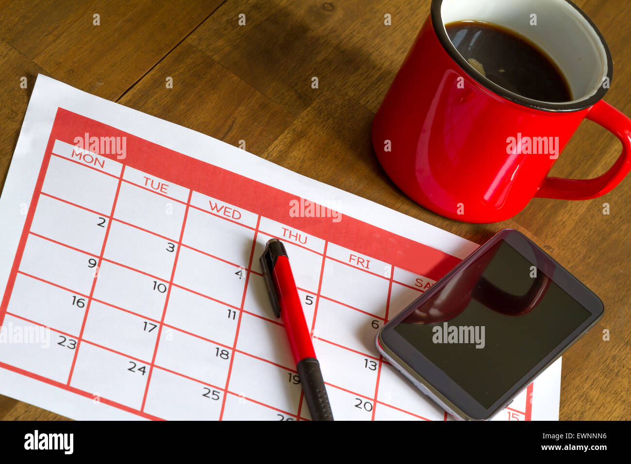 Busy work calendar hi-res stock photography and images - Alamy