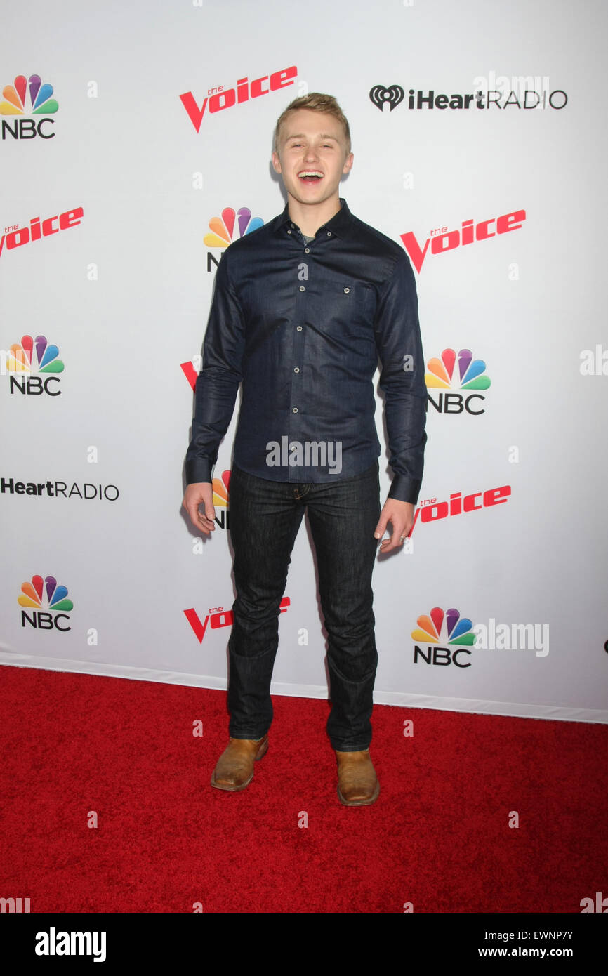 The Voice Top 8 Spring 2015 Featuring: Corey Kent White Where: Los ...