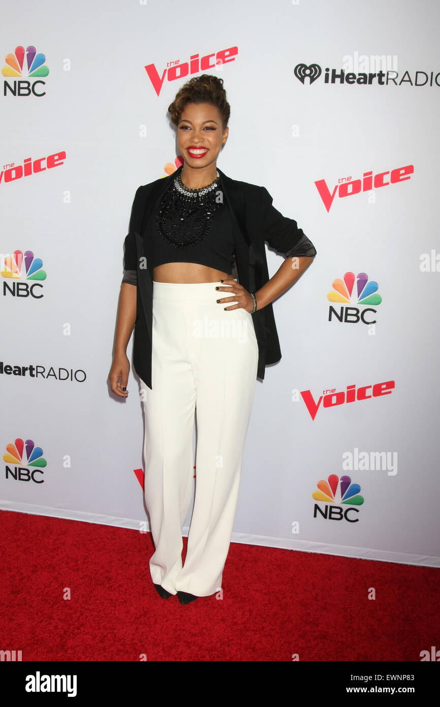 The Voice Top 8 Spring 2015 Featuring: India Carney Where: Los Angeles ...