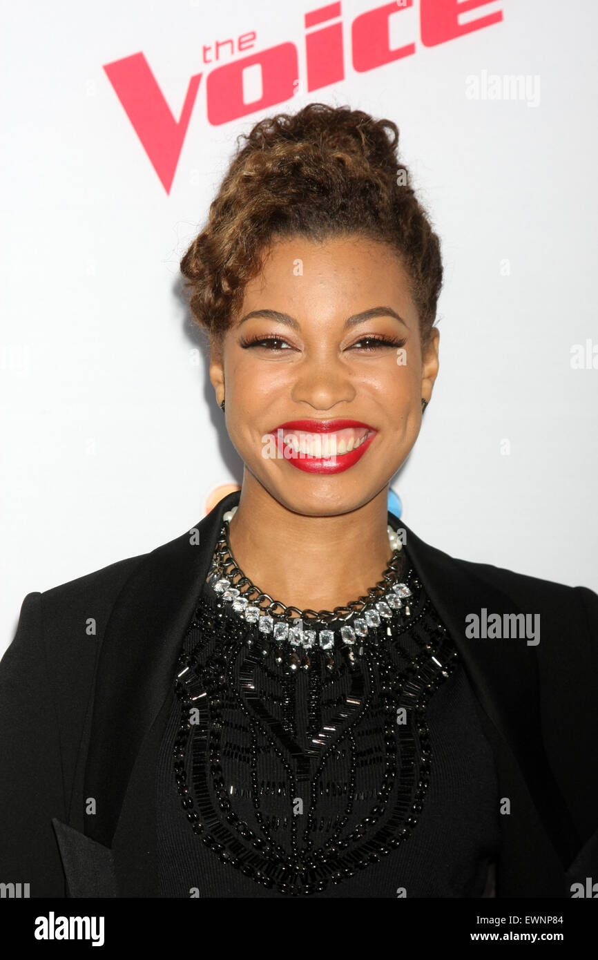 The Voice Top 8 Spring 2015 Featuring: India Carney Where: Los Angeles ...