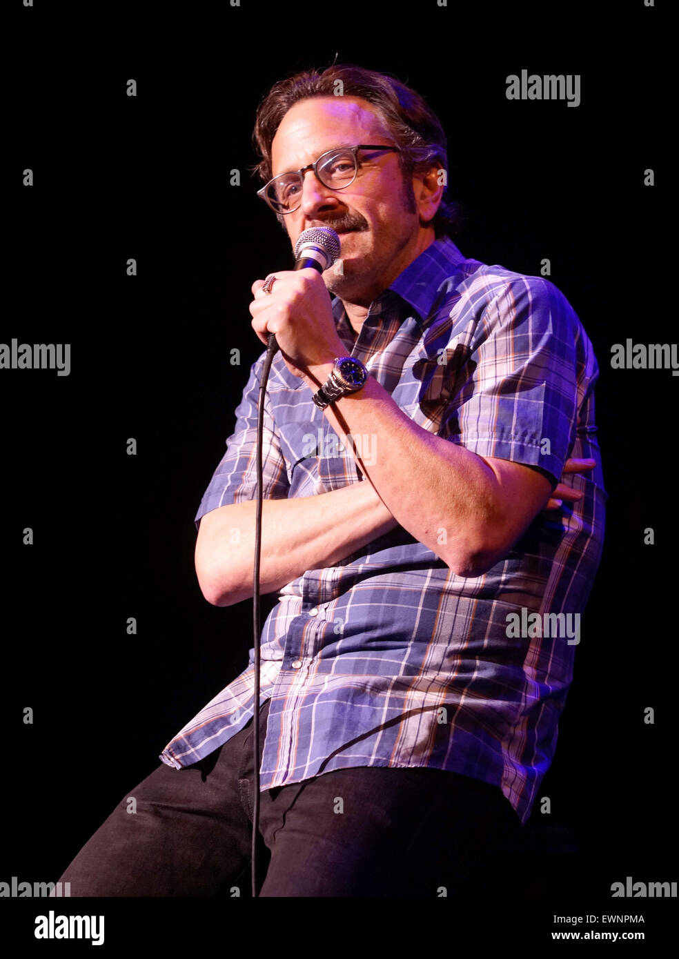 Marc Maron performs at Moontower Comedy and Oddity Festival held at the ...
