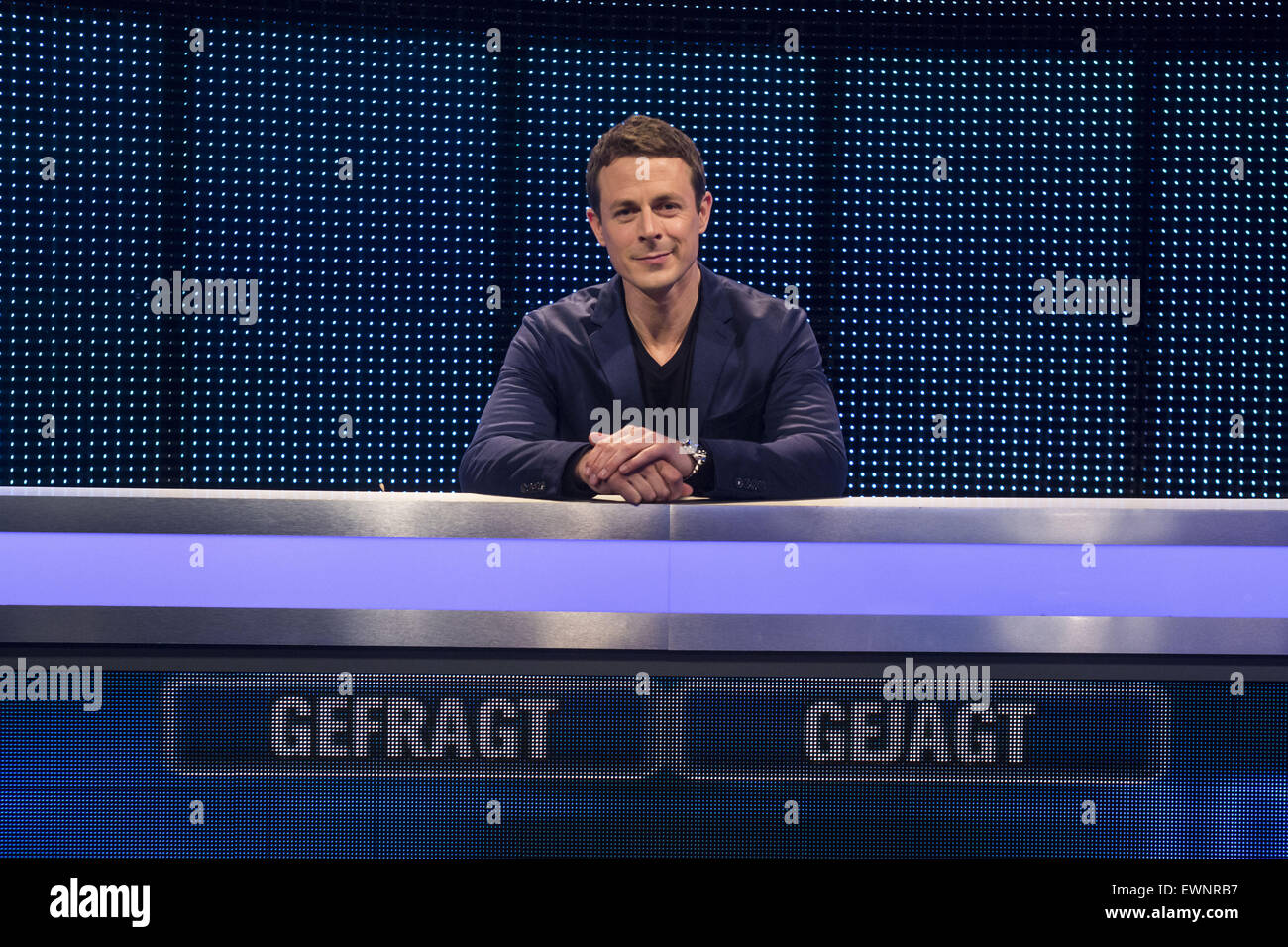 Alexander Bommes who will host "Gefragt - Gejagt" from May 2015 on a ...