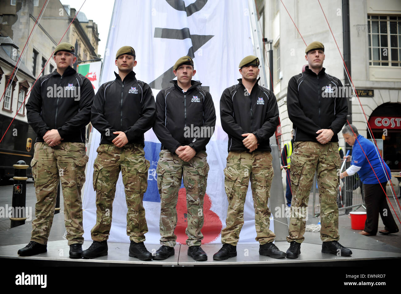 Gallipoli Celebrations featuring the 'Every Man Remembered' sculpture ...
