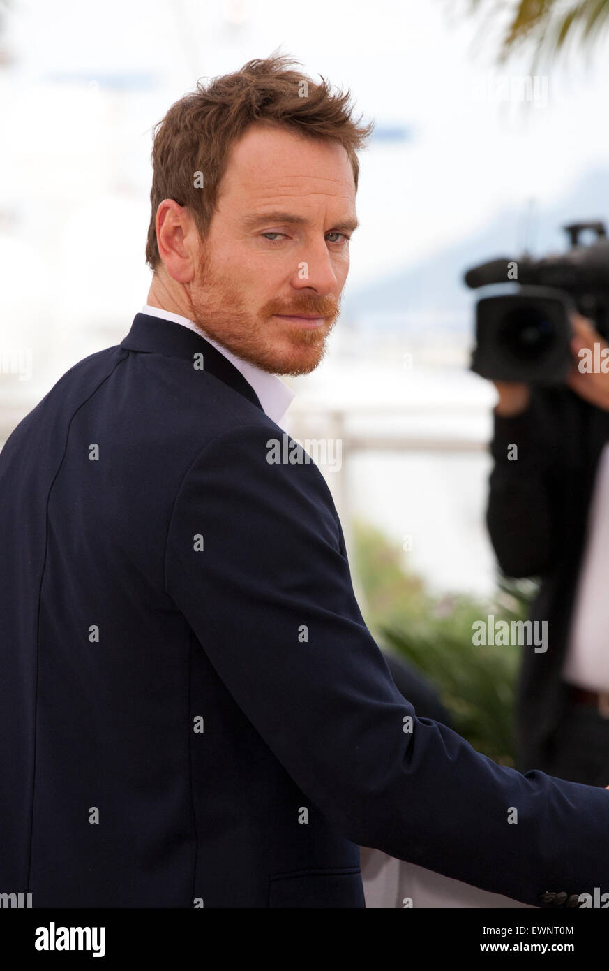 Actor Michael Fassbender at the Macbeth film photo call at the 68th ...