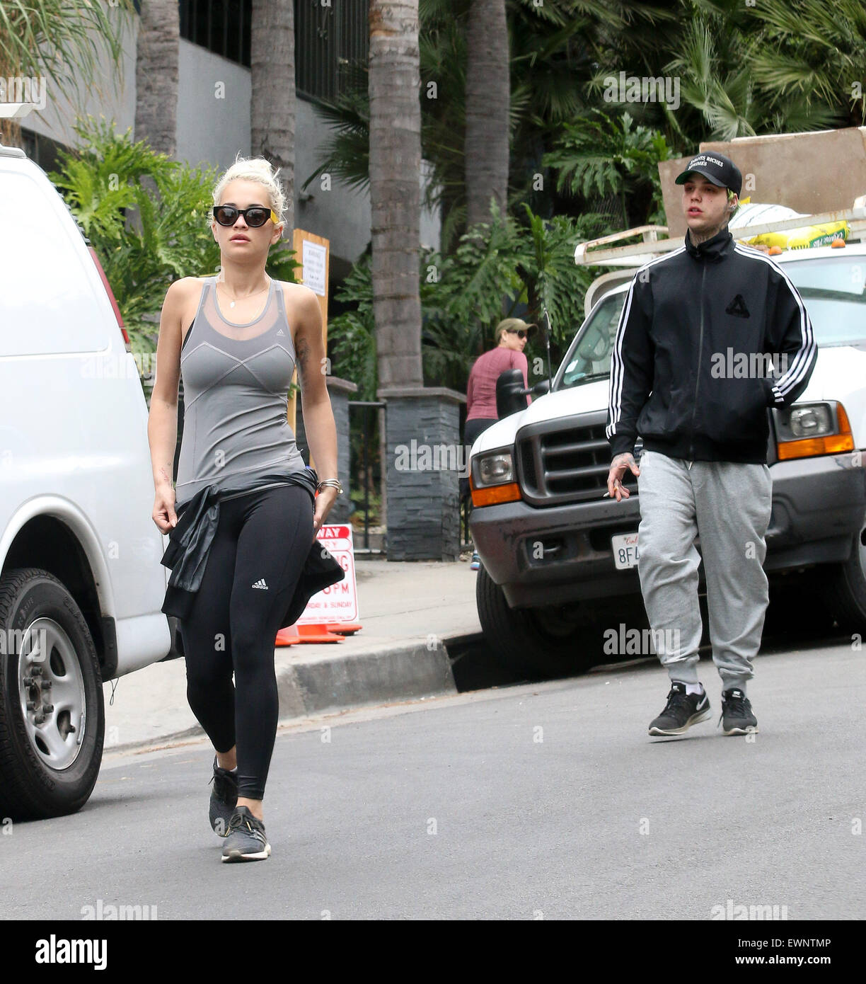 Rita Ora and her boyfriend Ricky Hilfiger spotted out in Hollywood ...