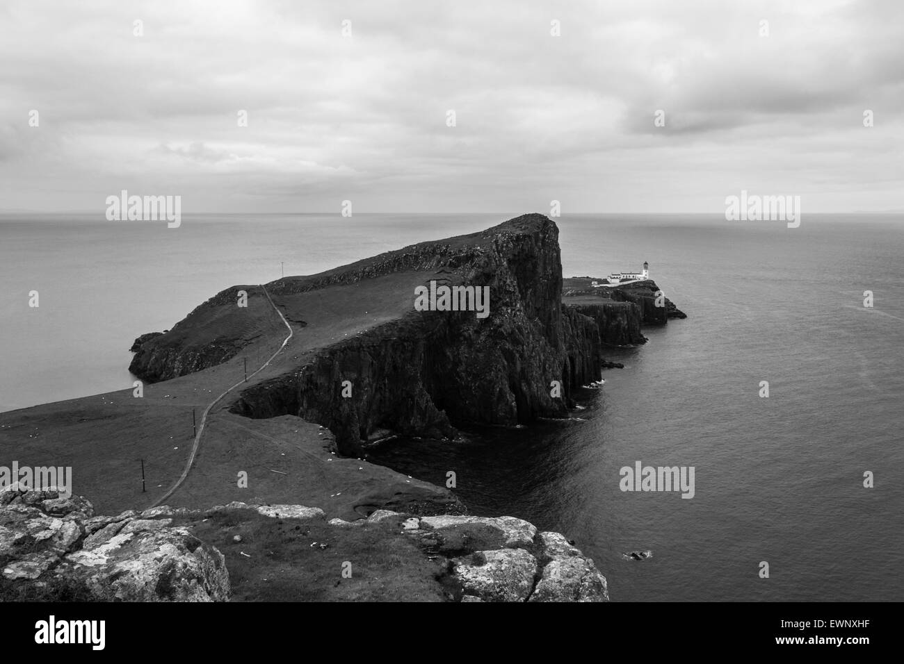 Neist Point lighthouse on the Isle of Skye, Scotland Stock Photo - Alamy
